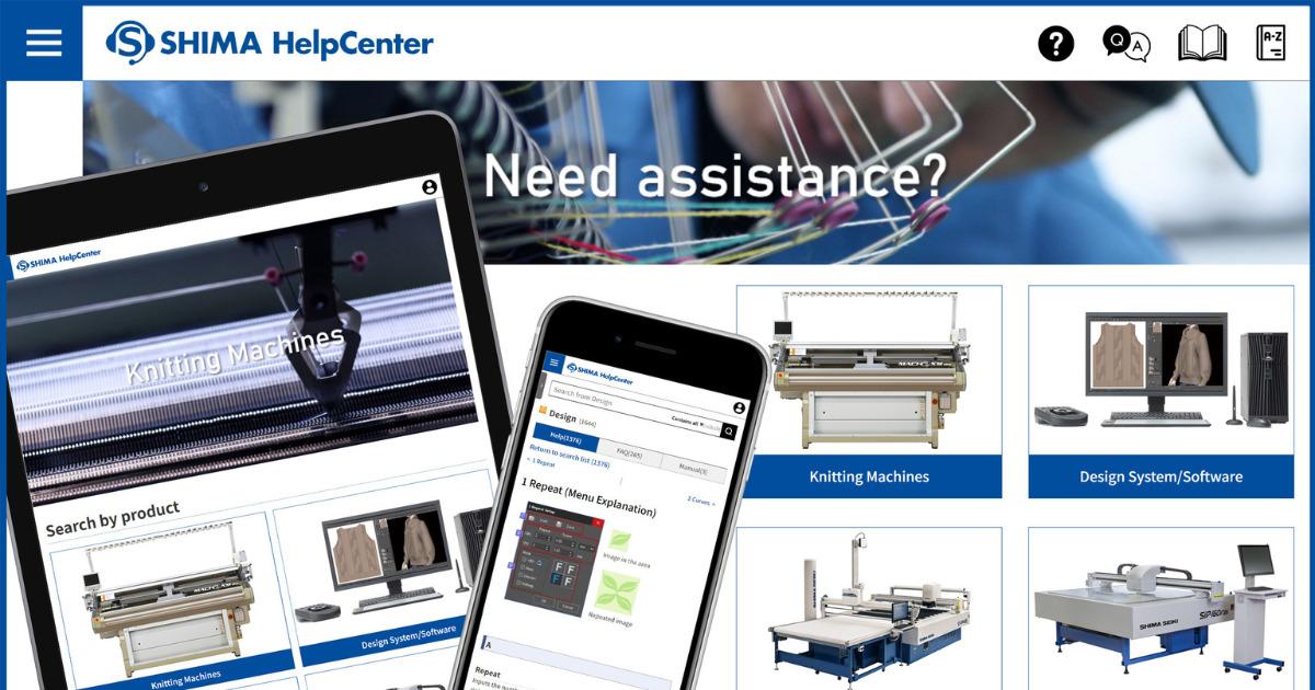 SHIMA SEIKI launches SHIMA Help Center - Knitting Views