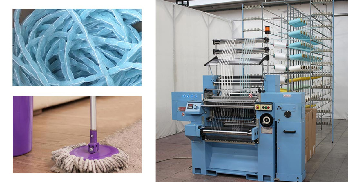 Comez upgrades Warp Knit Ribbon for the Cleaning Industry - Knitting Views