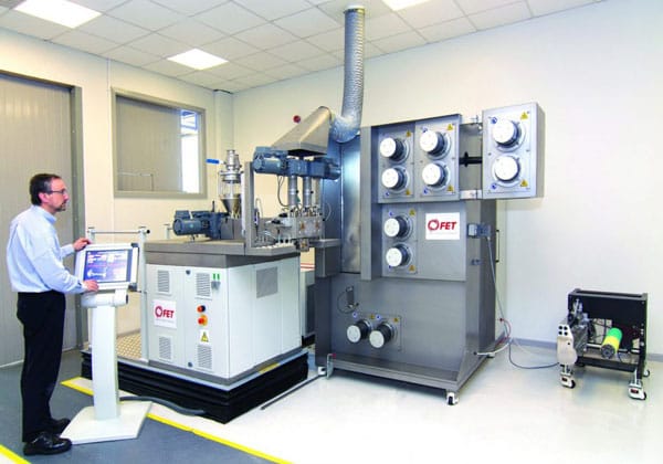 UK's FET installed a new FET-100 Series laboratory melt spinning system ...