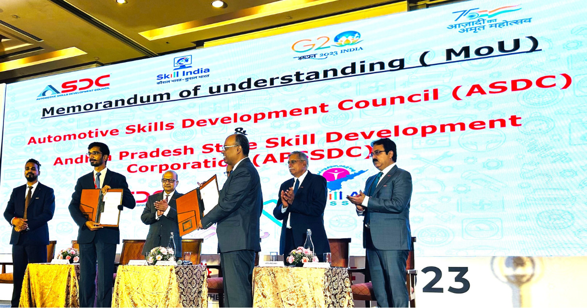 ASDC and Andhra Pradesh SSDC collaborate for placement-oriented skill ...