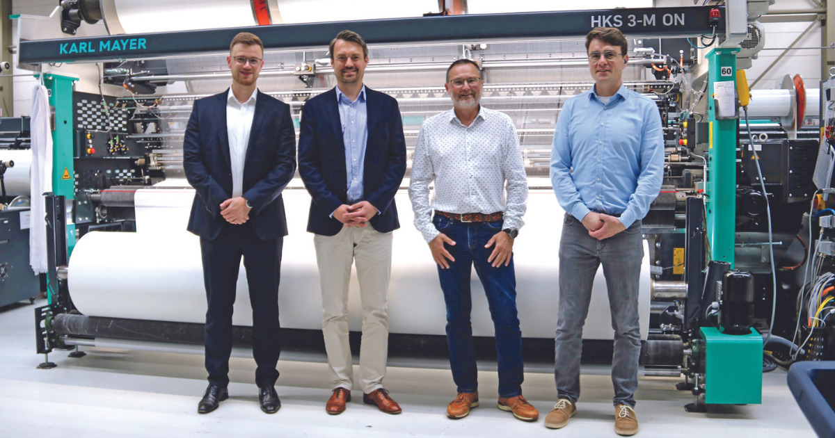 Georg+Otto Friedrich - KARL MAYER's first warp knitting customer ...