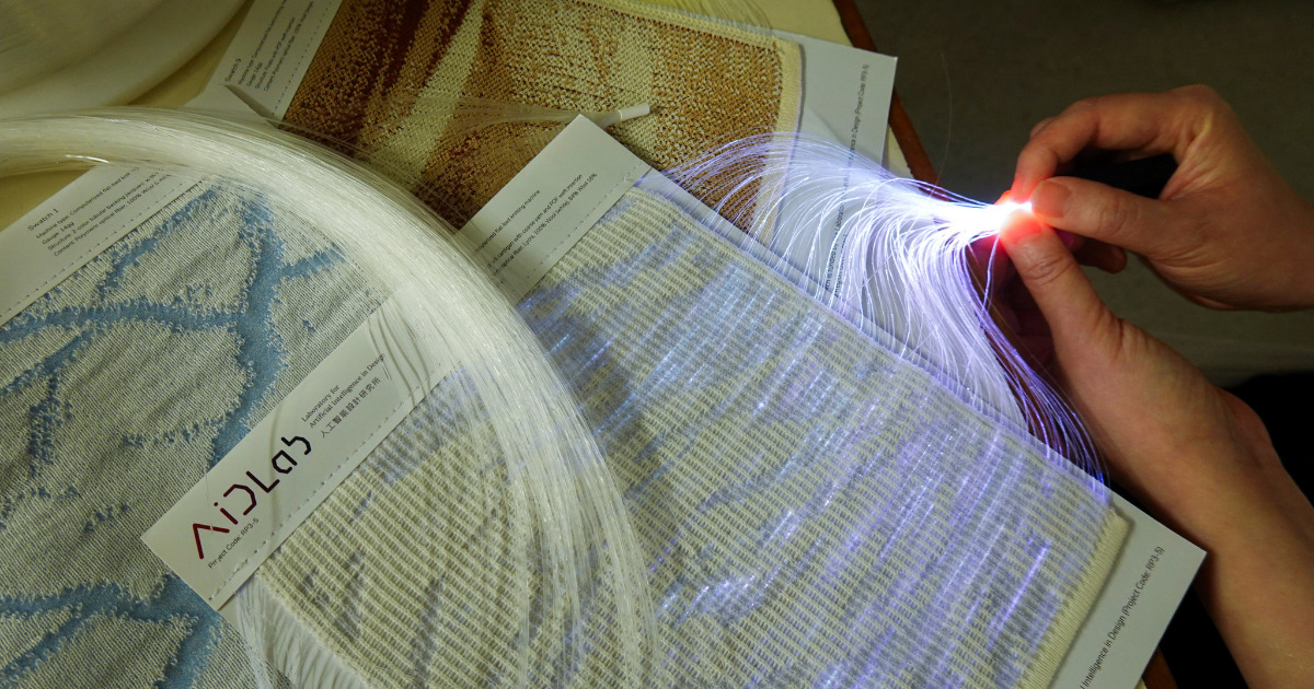 AiDLab’s colour changing fabric to reduce waste - Knitting Views