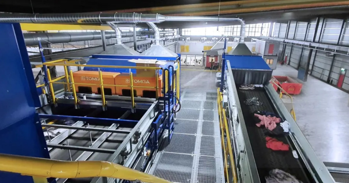 Circle-8 & Tomra partner for UK's first automated textile sorting ...