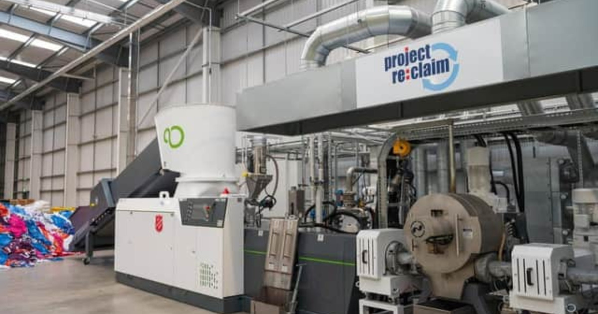 Polyester recycling plant opens in Kettering to tackle UK textile waste ...