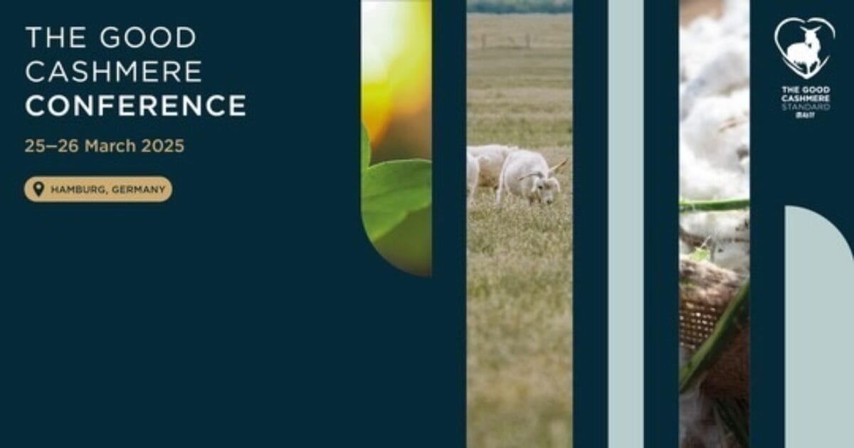 The Good Cashmere Conference 2025: two-day event in Hamburg focusing on ...