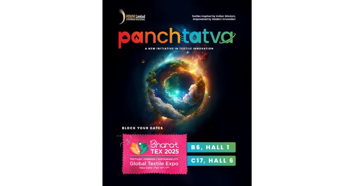 RSWM to showcase ‘Panchtatva’ Inspired Textile Innovations at Bharat ...